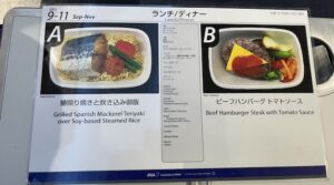 ANAエコノミークラス機内食のメニューを紹介 - kengozblog